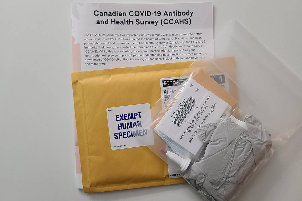 Antibody test kits being sent to British Columbians to measure impact ...